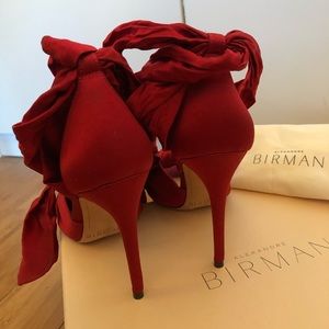 Alexandre Birman | Shoes | Alexandre Birman Satin Heels | Poshmark